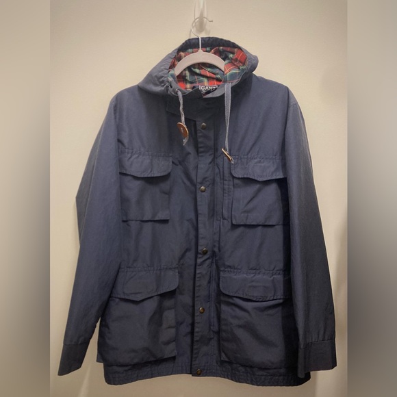 Gant | Jackets & Coats | Vintage Gant Dark Blue Rugger Field Jacket ...